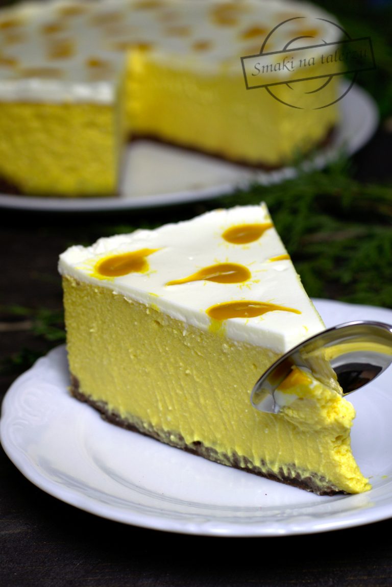 Sernik z mango - Smaki na talerzu