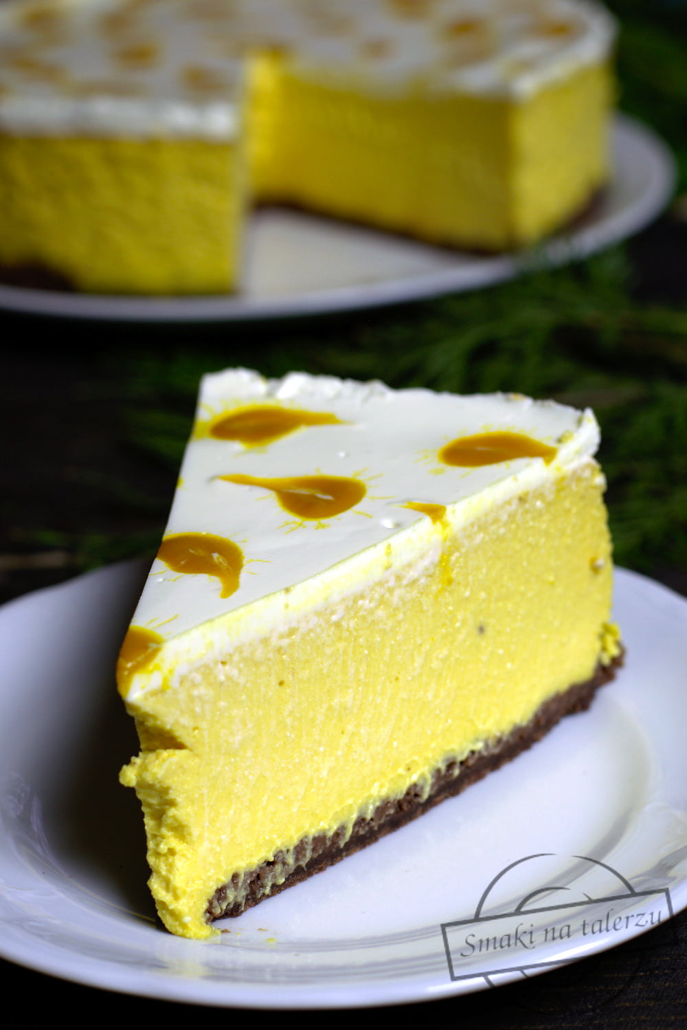 Sernik z mango - Smaki na talerzu