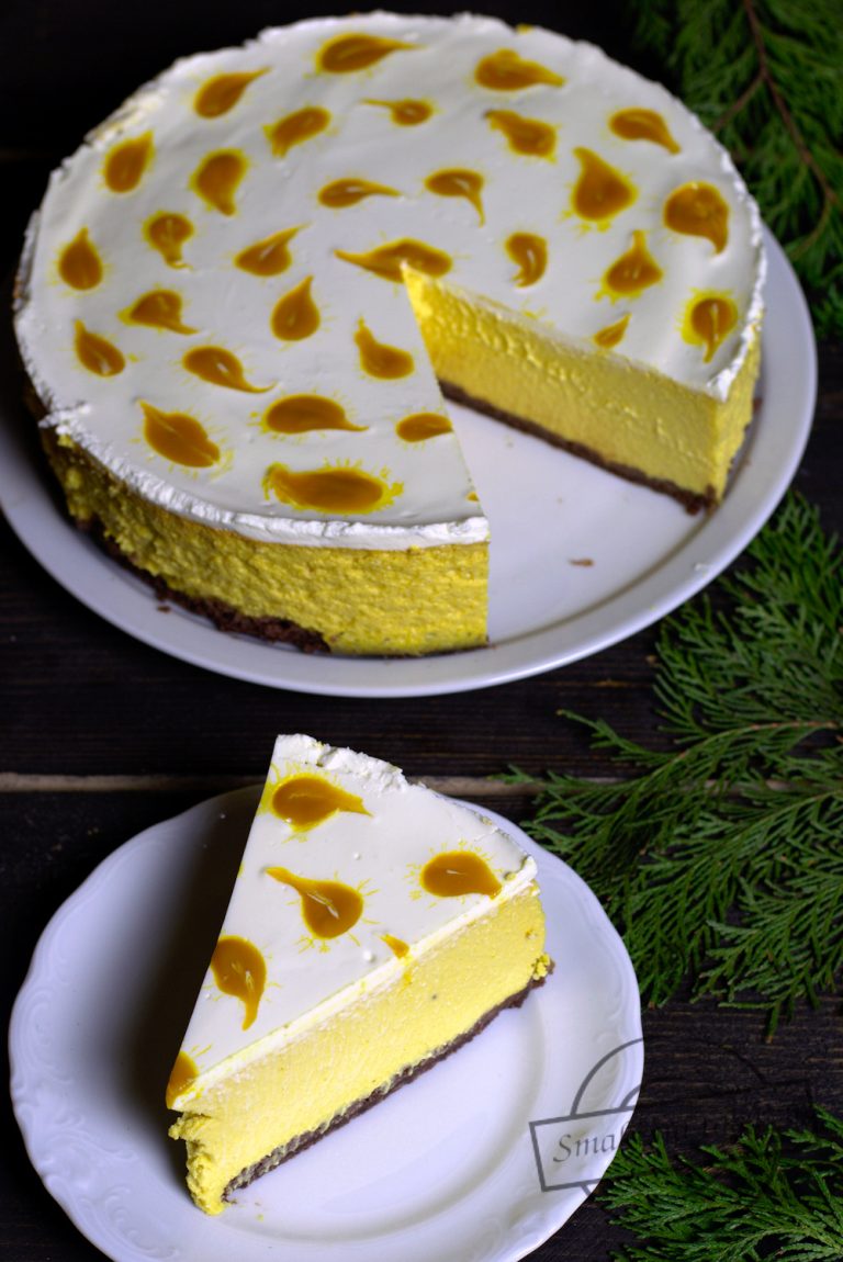 Sernik z mango - Smaki na talerzu