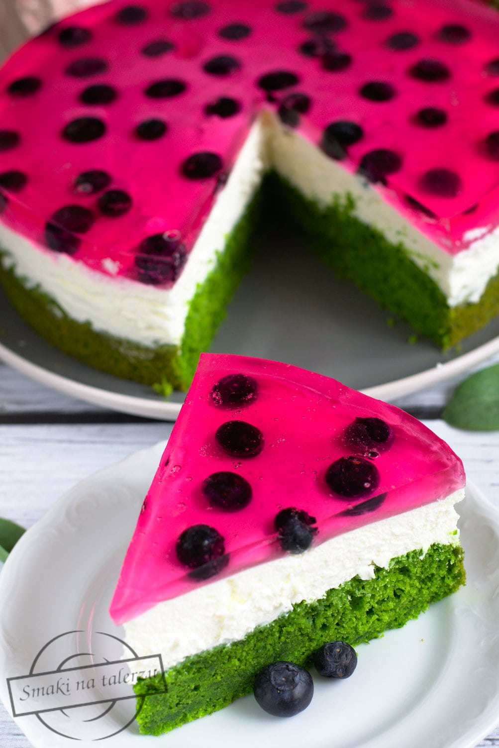 Ciasto "Arbuz" - Smaki na talerzu