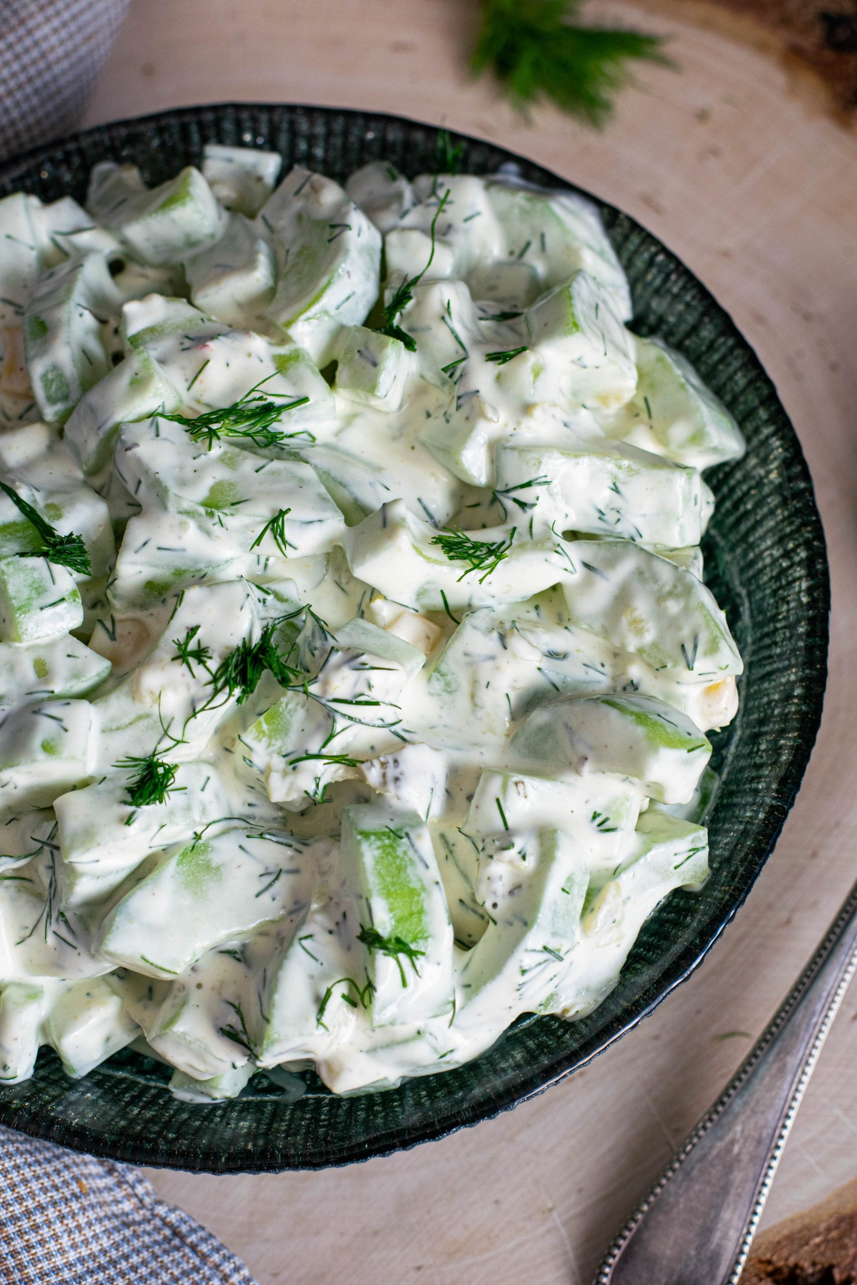 Mizeria inaczej - Smaki na talerzu