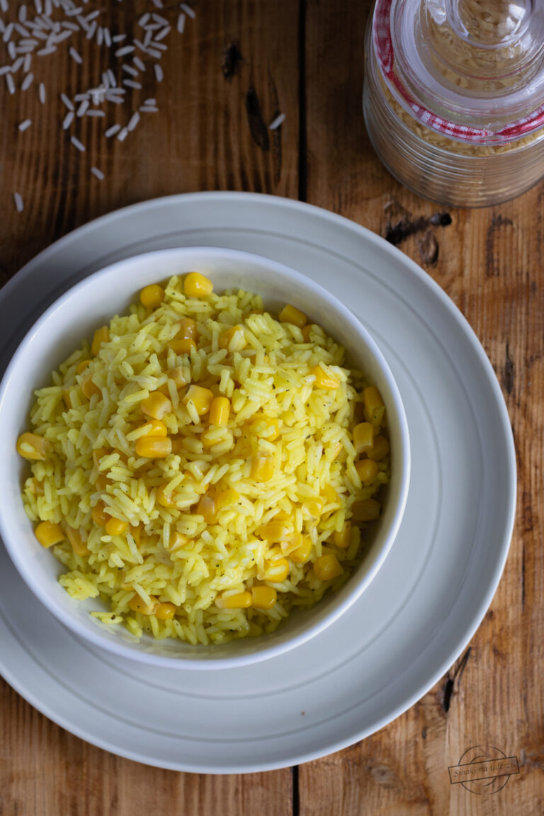 Ryż z curry i kukurydzą - Smaki na talerzu